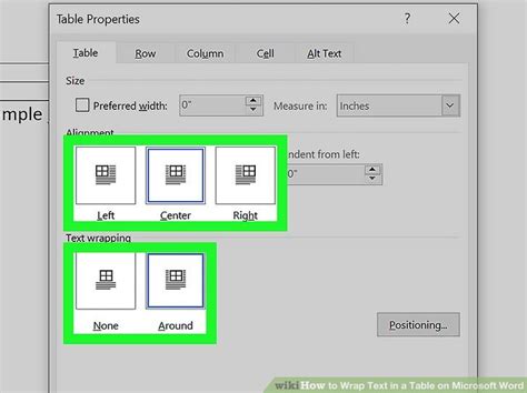 Simple Ways To Wrap Text In A Table On Microsoft Word 7 Steps