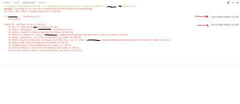 Wrong Link Path To Error In Vs Code Debug Console · Issue 773 · Typestrong Ts Node · Github