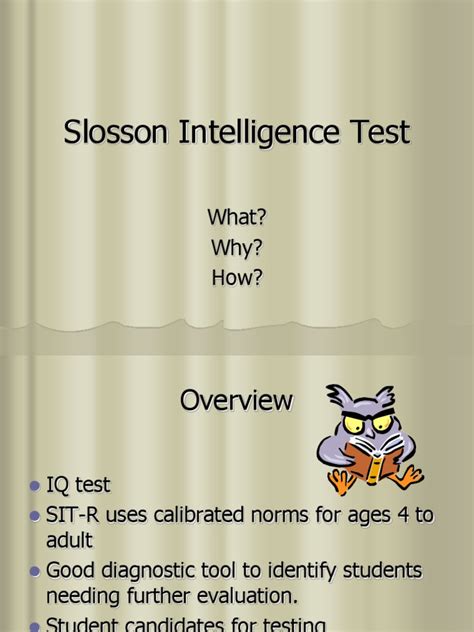 Test De Inteligencia Slosson Pdf Intelligence Quotient Reading