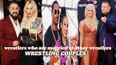 Wrestlers Who Are Married To Other Wrestlers 🤍 ️💜 Wrestling Couples 💖💞