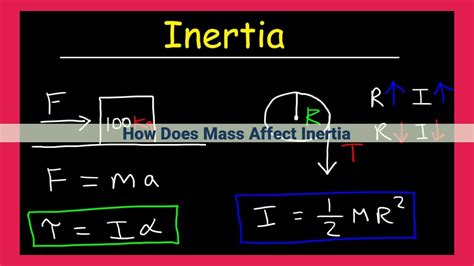 Understanding Inertia How Mass And Density Impact Resistance To Motion