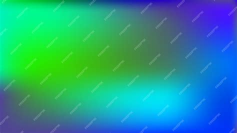 Premium Vector Abstract Blurred Gradient Rgb Color Green Blue And Dark Blue Background