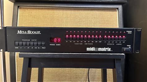 Mesa Boogie Mesa Matrix Rack Abacus Reverb UK