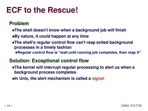 exceptional control flow part ii ppt download