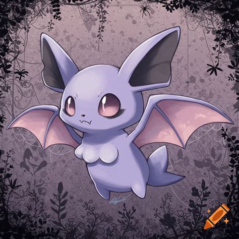 Anthro Anime Fluffy Bat Girl Created On Craiyon