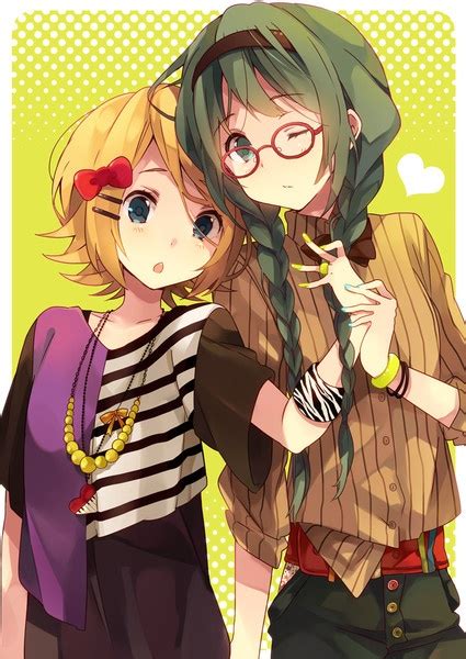 Rin X Gumi Vocaloids Pinterest