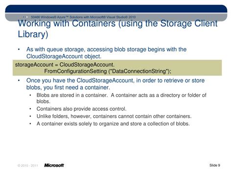 PPT Blob Storage PowerPoint Presentation Free Download ID