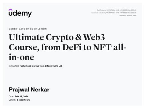 Prajwal Nerkar On Linkedin Udemy Course Completion Certificate