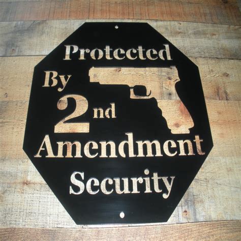 Protected By 2nd Amendment Security Ryders Welding