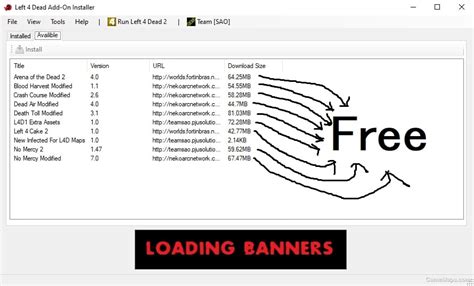add on manager for l4d2 tool for left 4 dead 2