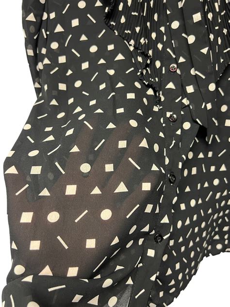 Vintage Gabalis By Rob Kinch Black And White Geometric Gem