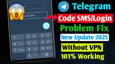 How To Fix Telegram Code Sms Problem 2025 Fix Telegram Verification Code Not Sending Youtube