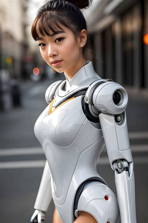 Asian Android Girl With White Body By Artsfuture On Deviantart