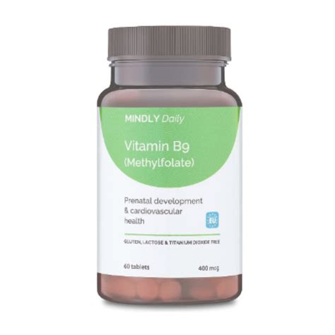 Витамин B9 Mindly Methylfolate, 60 таб - купить с доставкой по выгодным ...