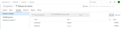 Using Secrets In Azure Pipelines Dotnetcurry