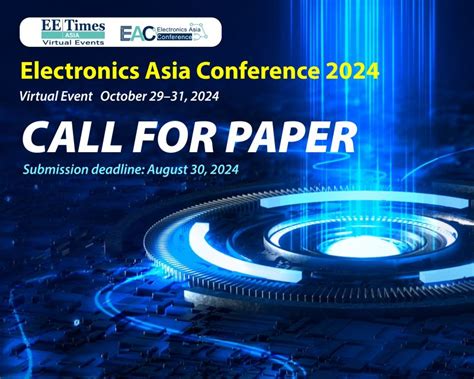 Ee Times Asia On Linkedin Electronicsasiaconference Callforpapers Internetofthings Iot…