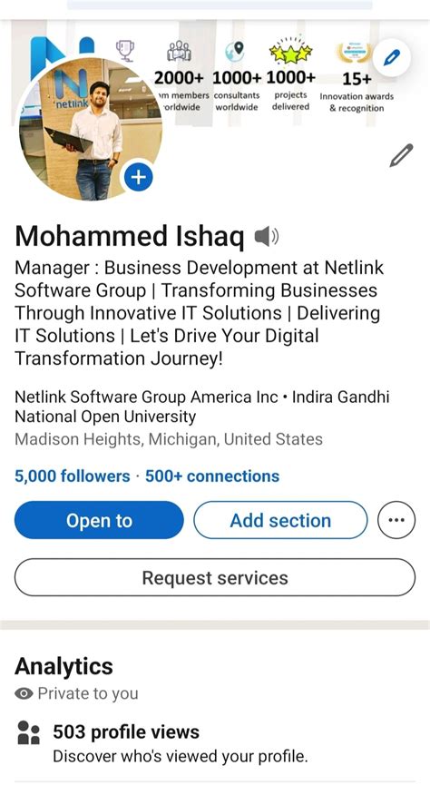 Mohammed Ishaq On Linkedin Glad To Reach The Milestone Of 5k