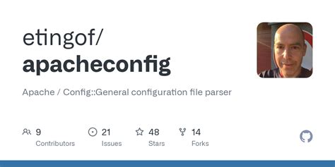 GitHub Etingof Apacheconfig Apache Config General Configuration File Parser