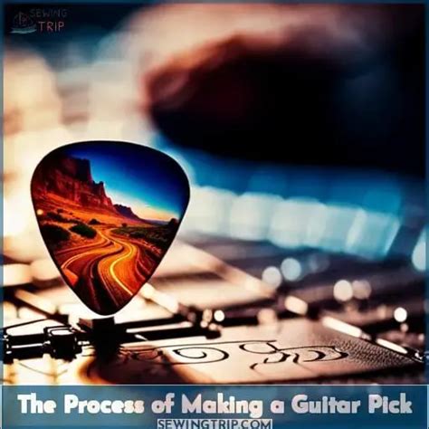 How To Sew A Guitar Pick From Paper Plastic Or Wood