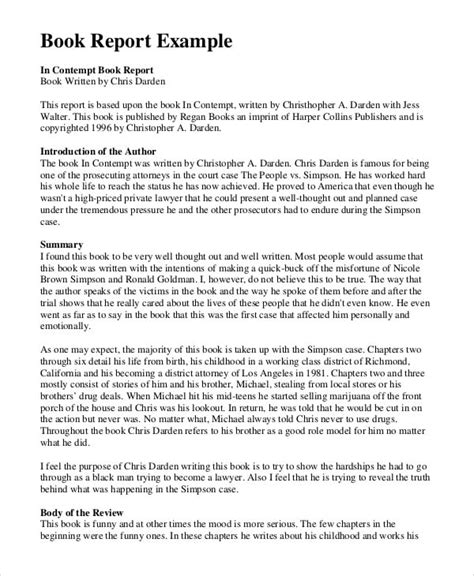 College Book Report Template Best Template Ideas