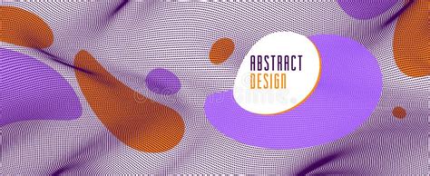 Trendy Abstract Vector Background Science And Technology Theme