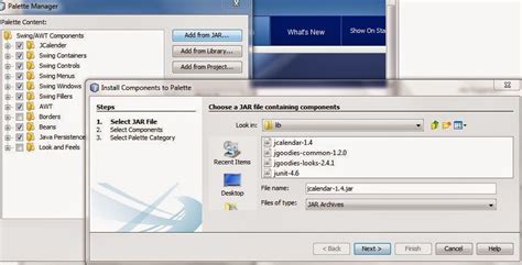 Adding A Calendar In Netbeans Program Desktop