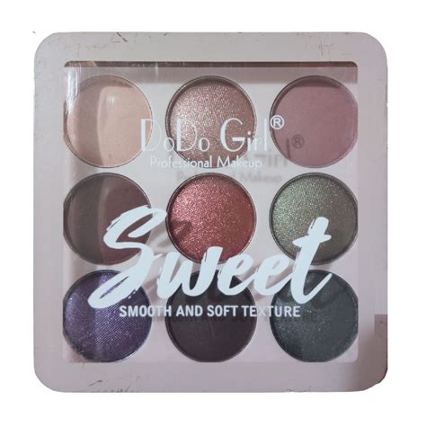 Dodo Girl Smooth And Soft Texture Eyeshadow Palette Magpiely