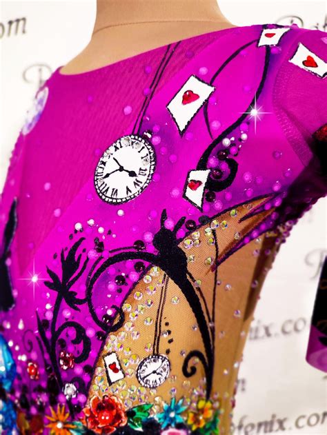 Leotard Alice In Wonderland Etsy