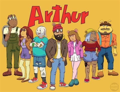 Arthur Characters All Grown Up If The Cast Of Arthur All Grew Up To