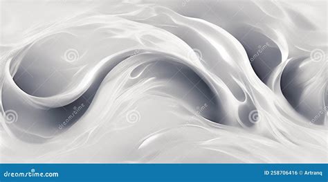 White Fluid Flows In A Stream Seamless Texture Stock Illustration