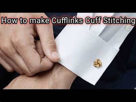 How To Make Cufflinks Cuff Cufflinks Cuff Design 2021 Double Cuff