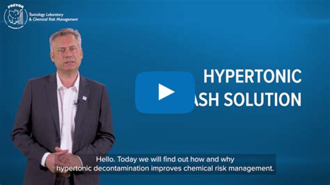 Prevor Managing The Chemical Risk Through Prevention And First Aid