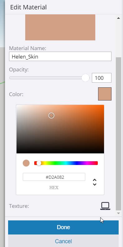 How Can I Use Hex Codes For Colors Sketchup For Web Sketchup Community