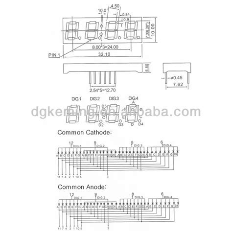 Mini 7 Segment Led Display Fyq 2841a Bux X Xxx 0 28 Inch Small 4 Digit 7 Segment Display Buy