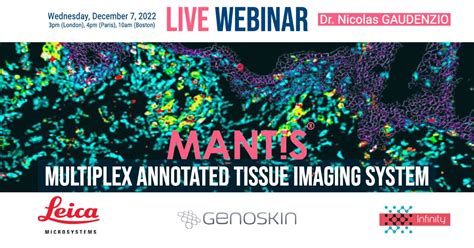 Genoskin On Linkedin Multiplex Annotated Tissue Imaging System Mantis®