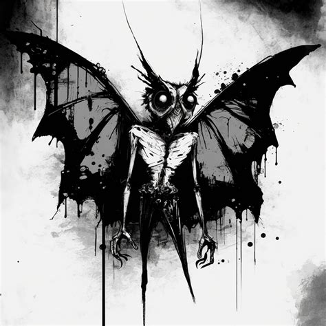 Mothman Drawings