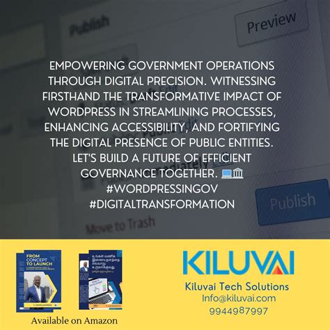 Kiluvai Tech Solutions Private Limited On Linkedin Governmenttech