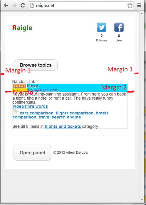 Css Margins For Twenty Twelve Theme Stack Overflow