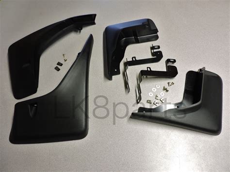 LAND ROVER LR2 07-12 FRONT & REAR MUD FLAP SET KIT LR003324 LR003322 NEW