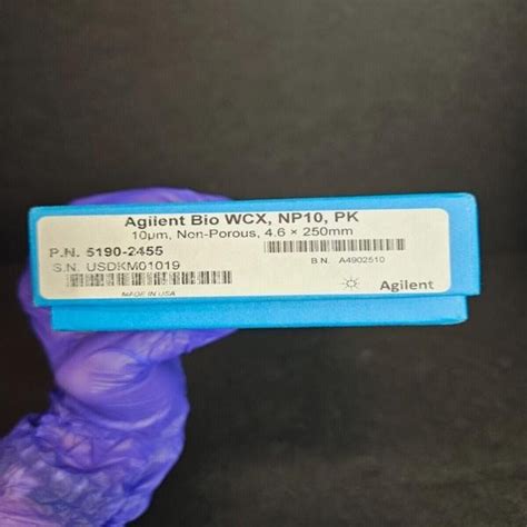 Agilent Hplc Column 10um Non Porous 4 6x250mm — Life Sciences Trading