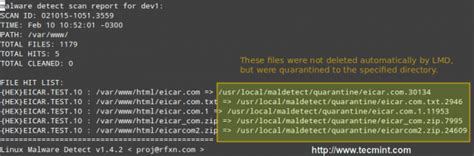 How To Install And Use Linux Malware Detect LMD With ClamAV As Antivirus Engine