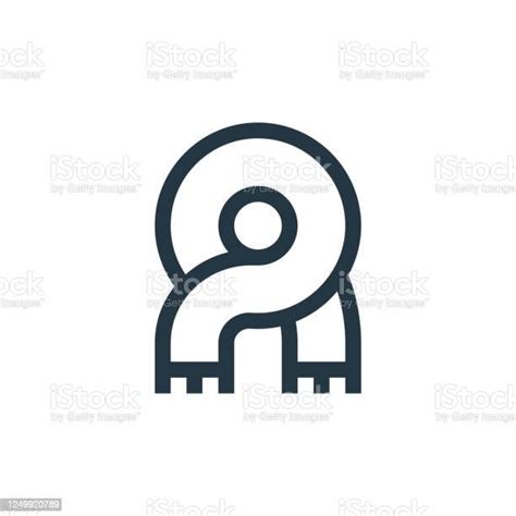 스카프 벡터 아이콘입니다 스카프 편집 가능한 스트로크 웹 및 모바일 앱 로고 인쇄 매체에 사용하기 위한 스카프 선형 기호 얇은 선 그림 벡터 격리 된 윤곽선 도면입니다 0