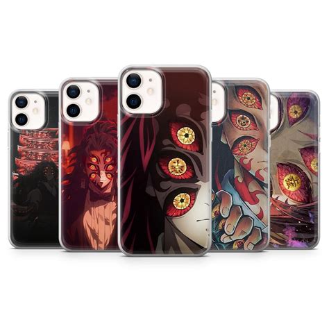 Demon Slayer Phone Kokushibo Cosplay For Iphone 15 14 13 12 11 16