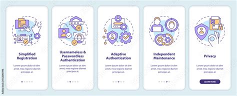 Ciam Pros Onboarding Mobile App Screen User Registration Experience Walkthrough 5 Steps