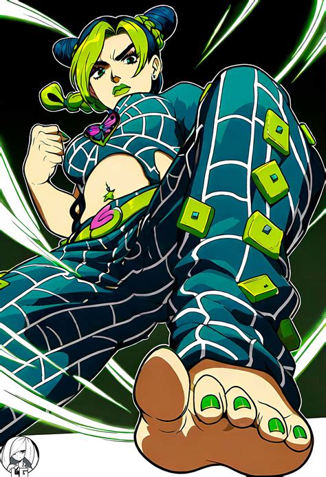 Jolyne Foot By Lusaminesgoon On Deviantart