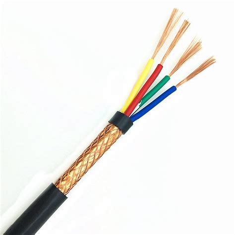 Copper Conductor Shielded Pvc Sheathed Flexible Control Cable Dh Cable
