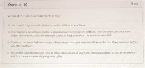 Solved Question 6 Which Of The Following Is Not A