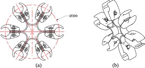 The Diagrams Of The Six Bundled Spacer A Profile Of The Spacers B