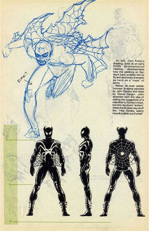 Spider Man 2099 Sketches Spiderman Art Cartoon Style Drawing