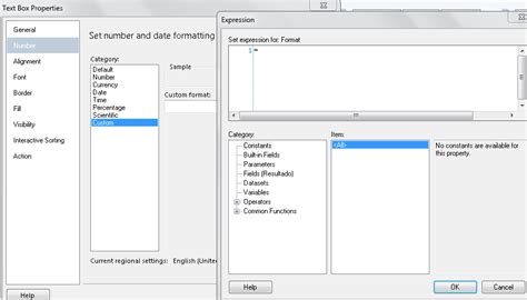 Reporting Services Dynamic Format At Ssrs Stack Overflow
